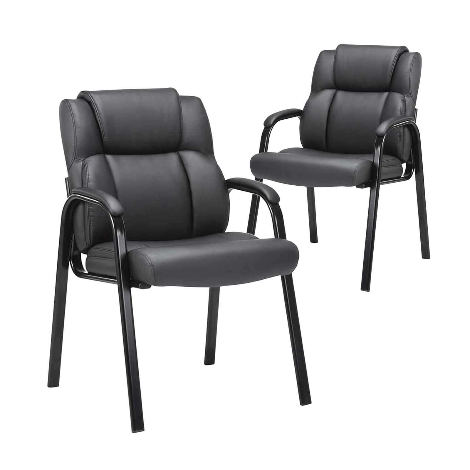 Furmax Office Reception Chairs Waiting Room Guest Chairs with Armrest ...