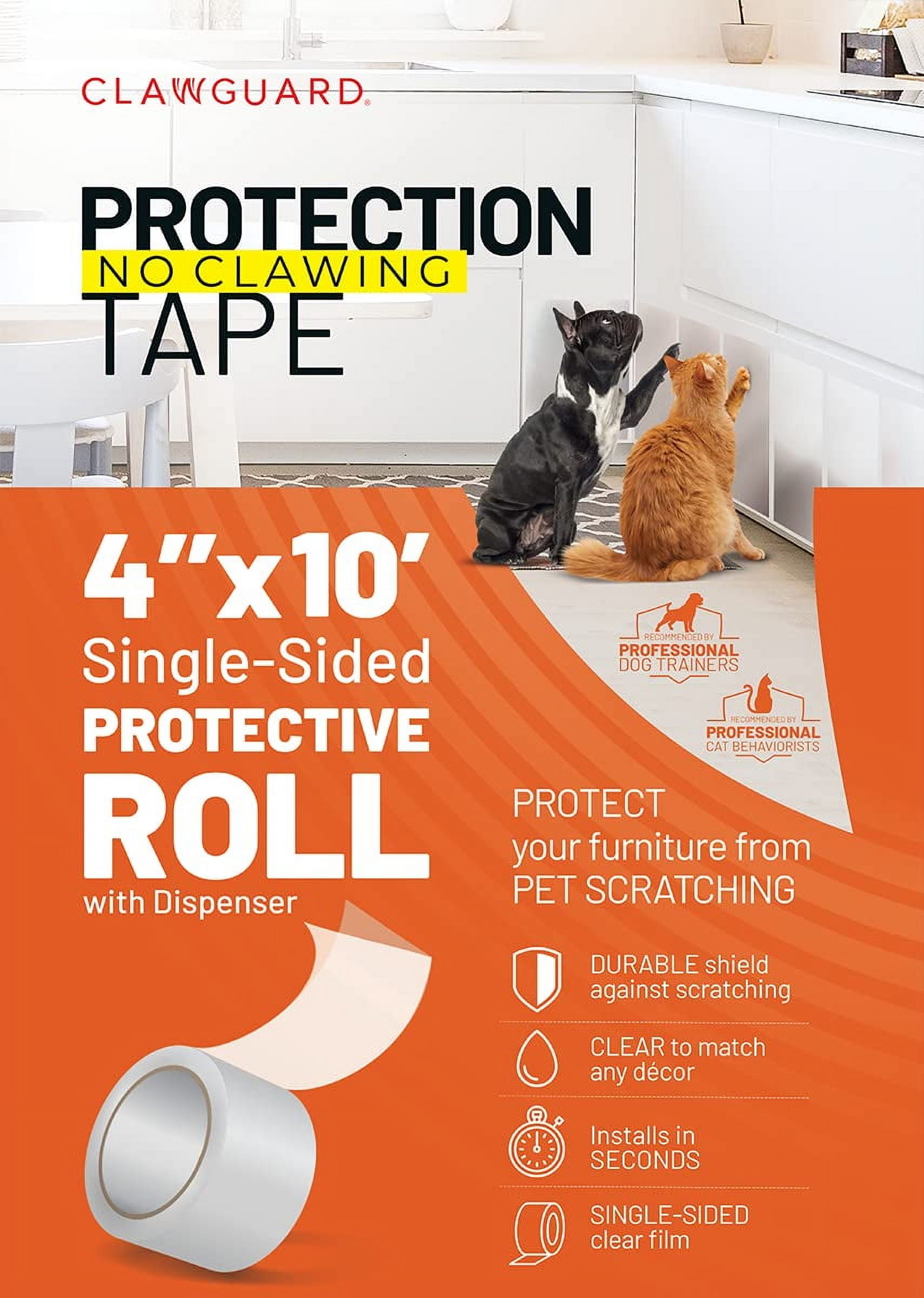 CLAWGUARD Protection Tape - Durable Single-Sided Shield Protection ...