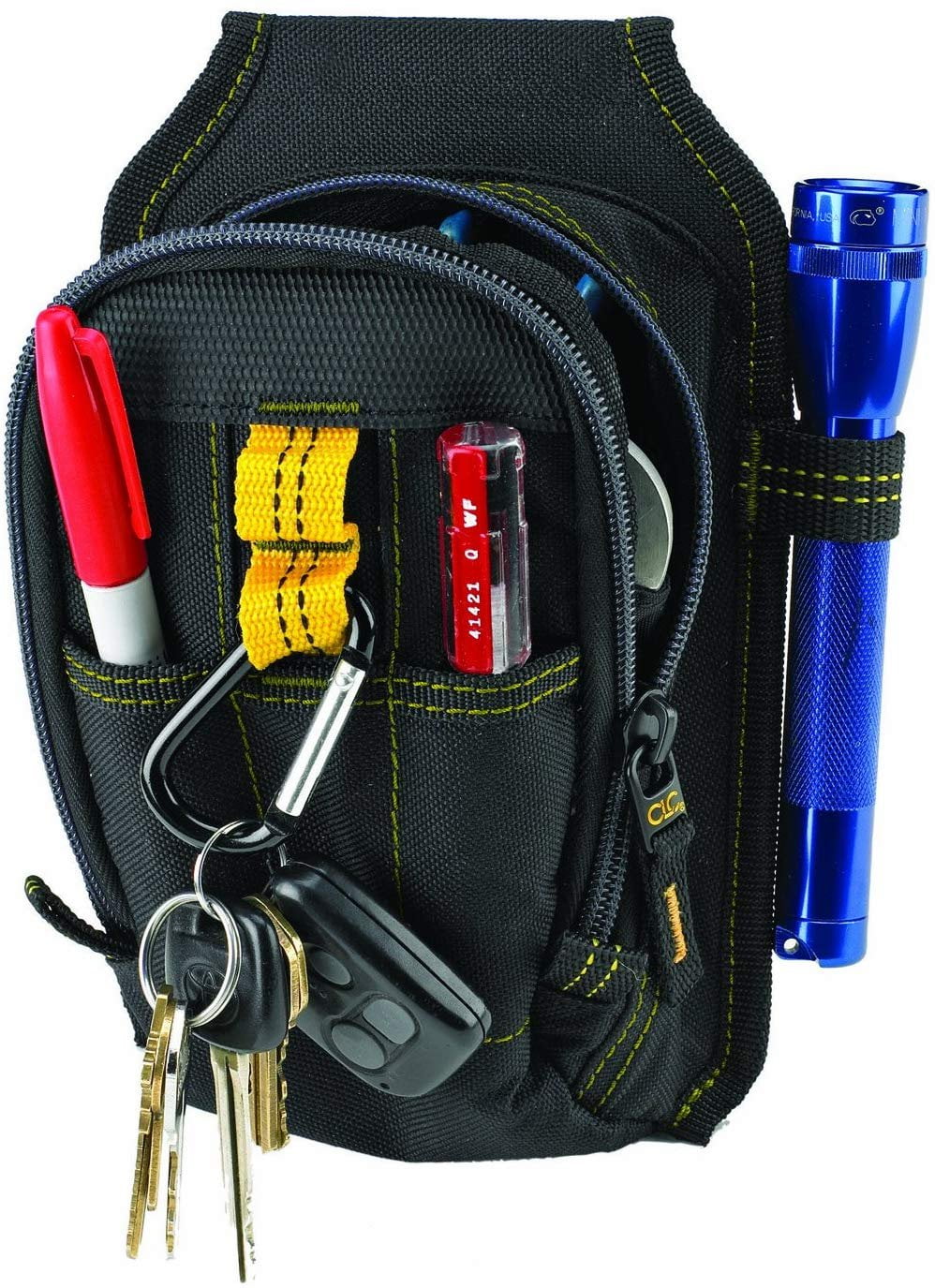 CLC Custom Leathercraft 1504 Multi-Purpose Carry-All Tool Pouch, 9 ...
