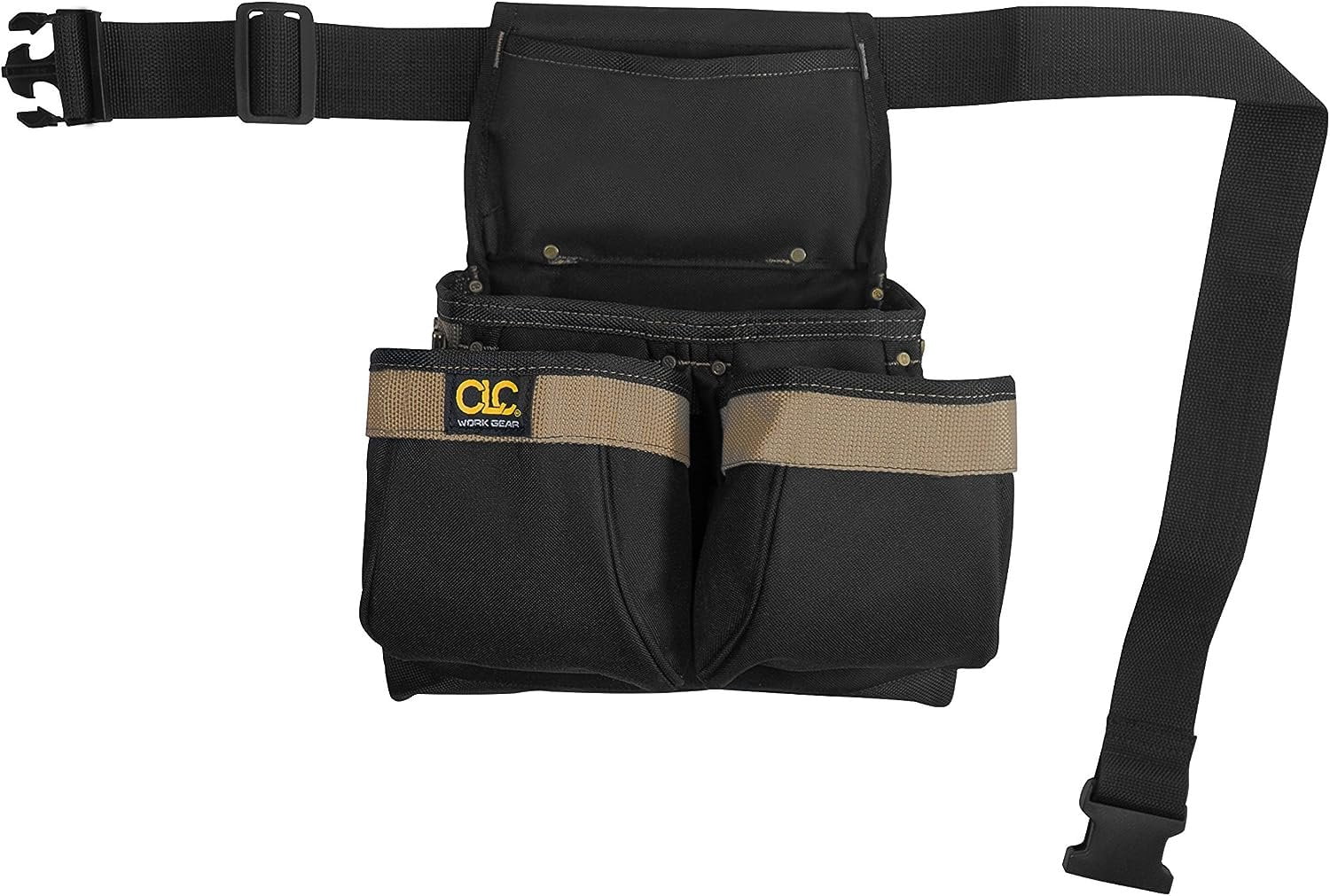 CLC Custom Leathercraft PK1836 Framer's Nail and Tool Bag with Poly Web ...