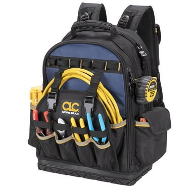 Clc Tech Gear Led Lighted 14 In. Bigmouth Tool Bag - Walmart.com