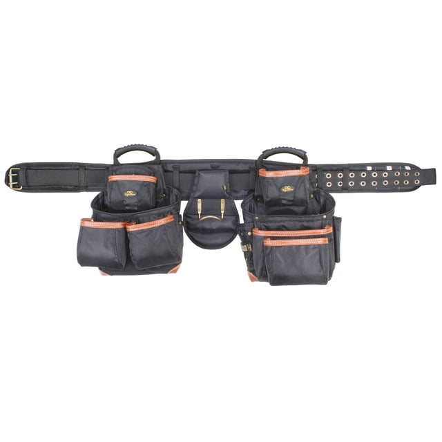 CLC Work Gear 51452 27 Pocket 4 Piece Pro Framer's Combo System Tool ...
