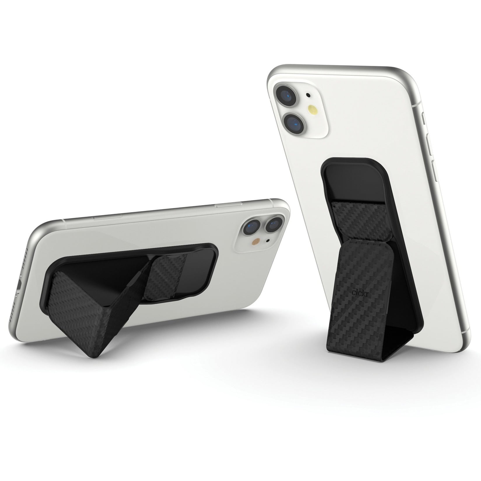 CLCKR - Universal Grip & Stand - Kevlar black - Walmart.com