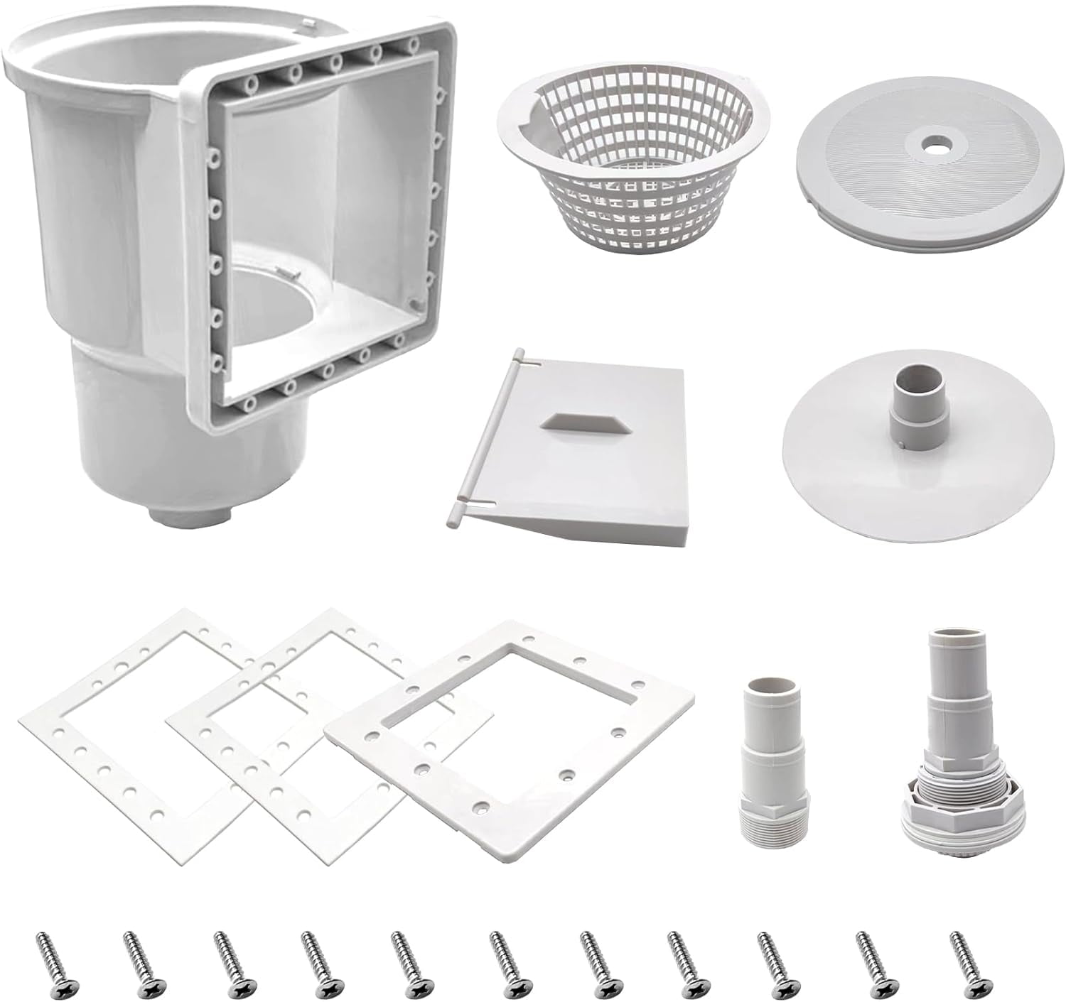 CLCL Above Ground Pool Skimmer,Thru-Wall Skimmer,Above Ground Pool ...