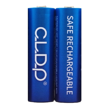 CLDP Rechargeable AA Batteries 2 Count with 2 Bay Charger - Walmart.com