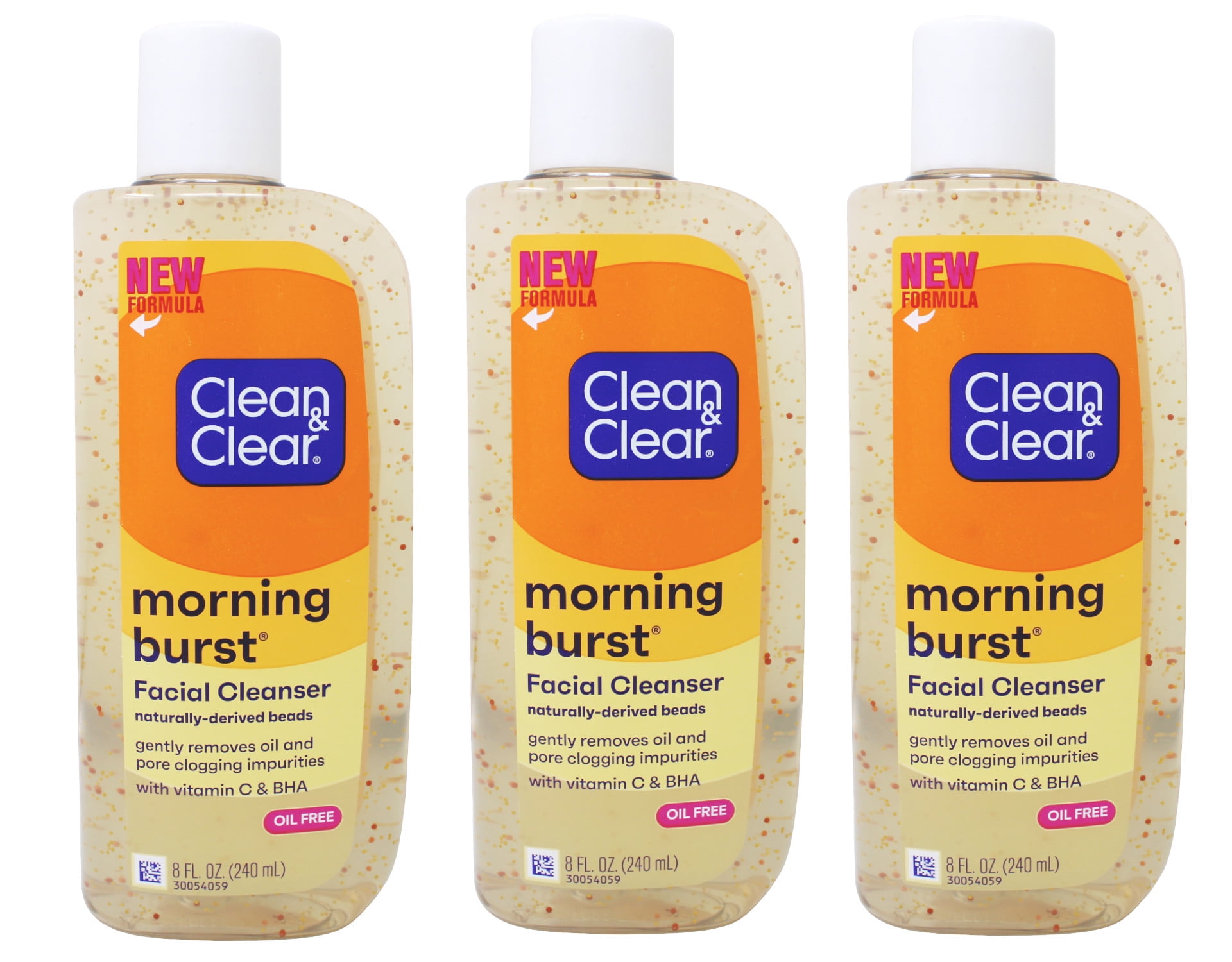 CLEAN & CLEAR Morning Burst Facial Cleanser 8 oz (Pack of 3) - Walmart.com
