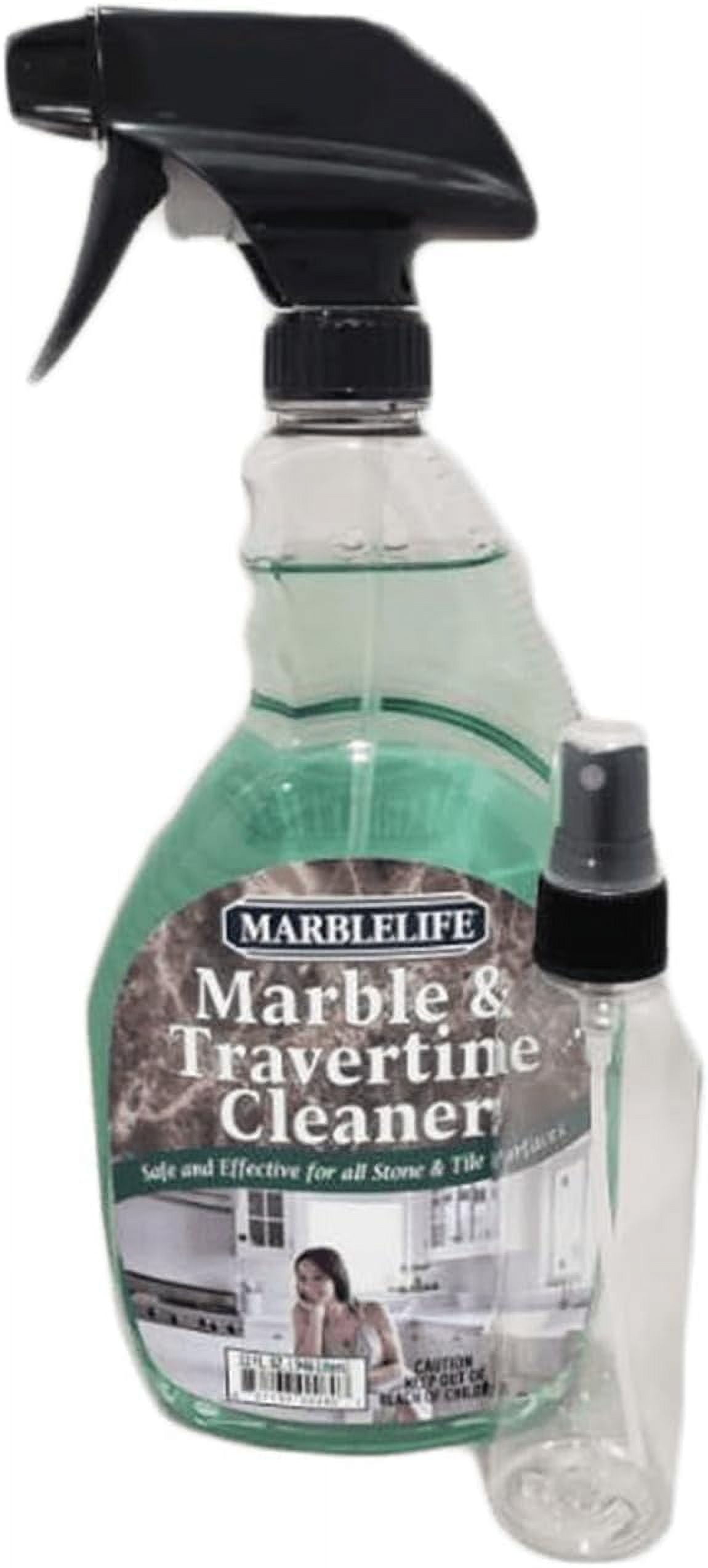 CLEAN IT FORWARD Marble & Travertine Cleaner Kit (MTC-41150, 4ozBottle ...