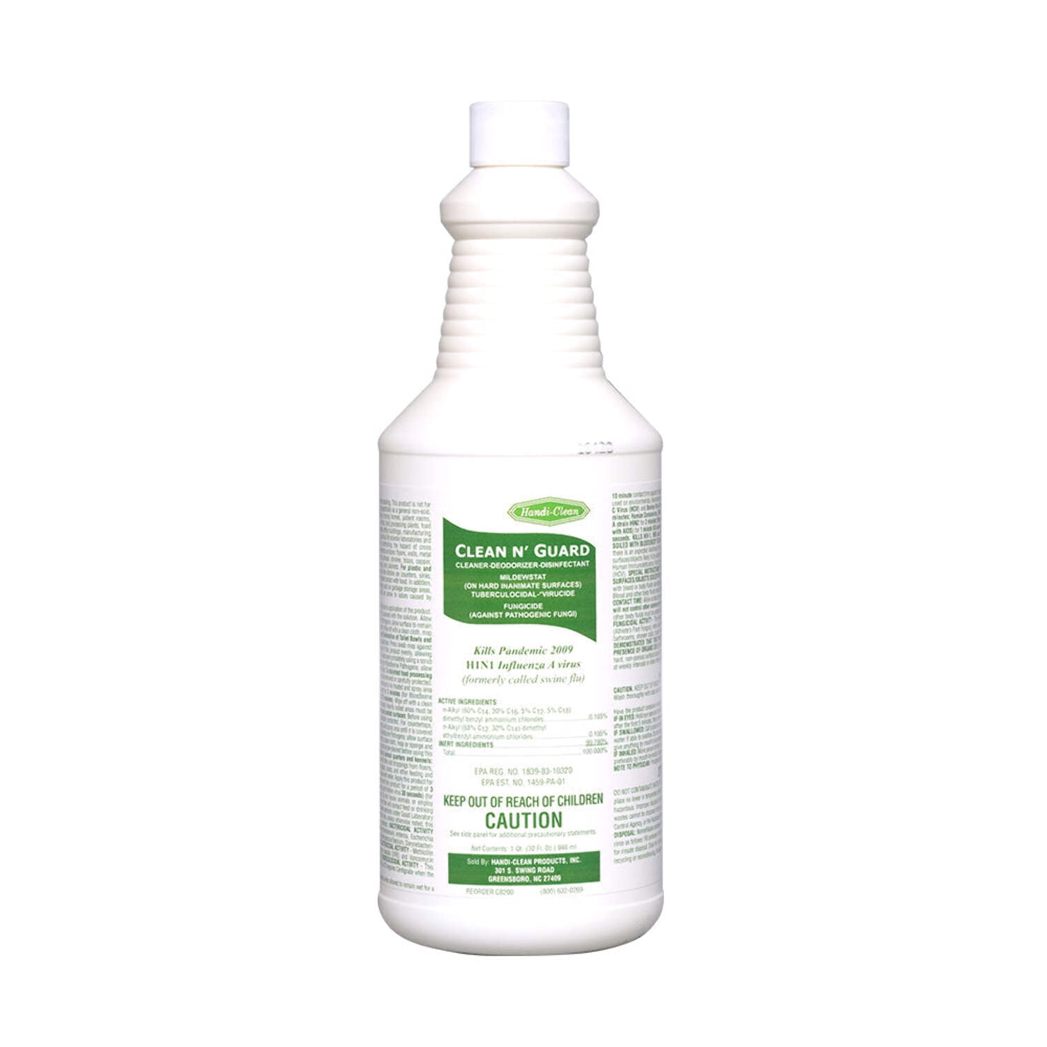 CLEAN N’ GUARD CLEANER-DISINFECTANT - Walmart.com