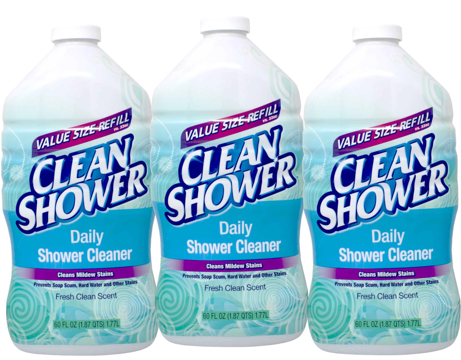 CLEAN SHOWER REFILL 60OZ (Pack of 3) - Walmart.com