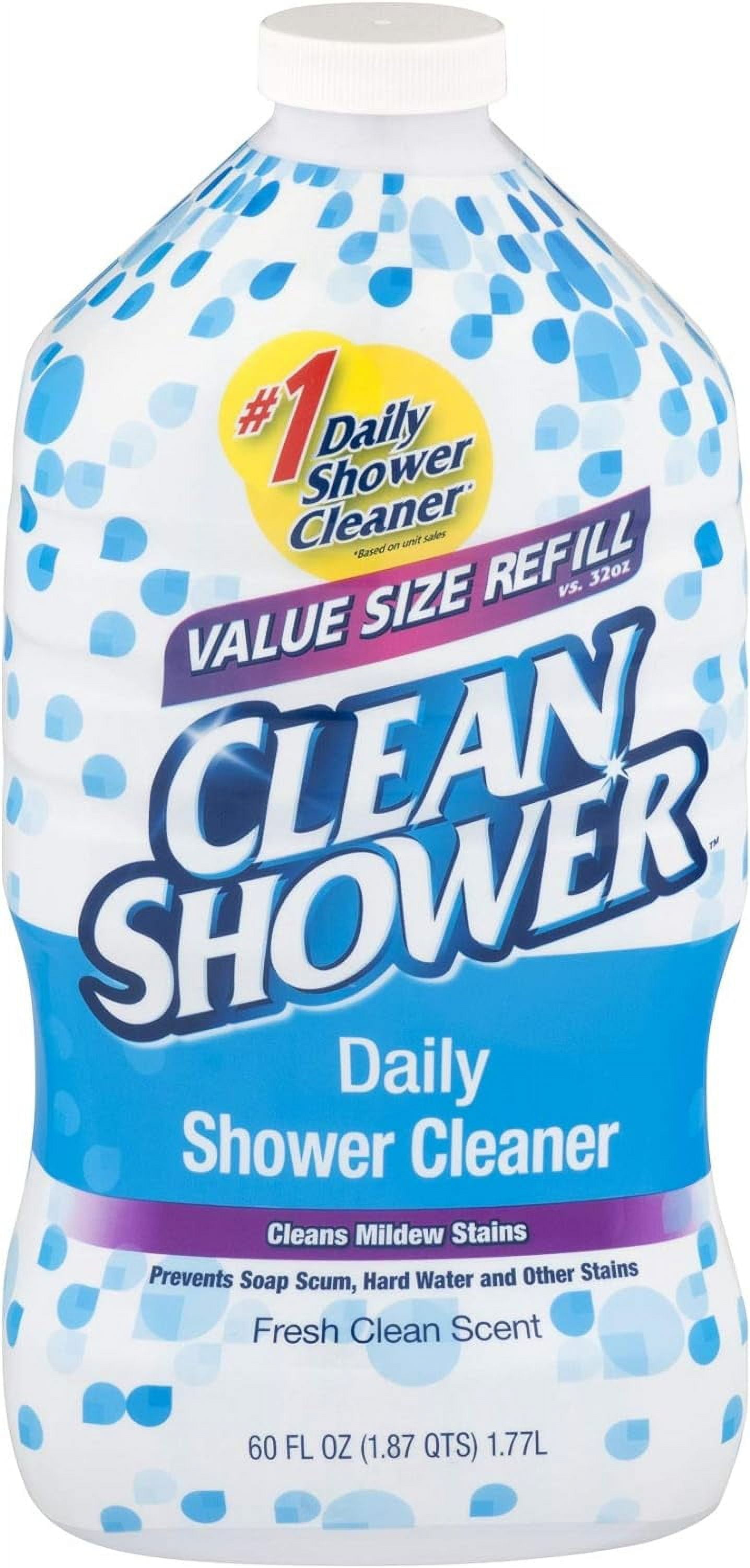 CLEAN SHOWER REFILL 60OZ (Pack of 5) - Walmart.com