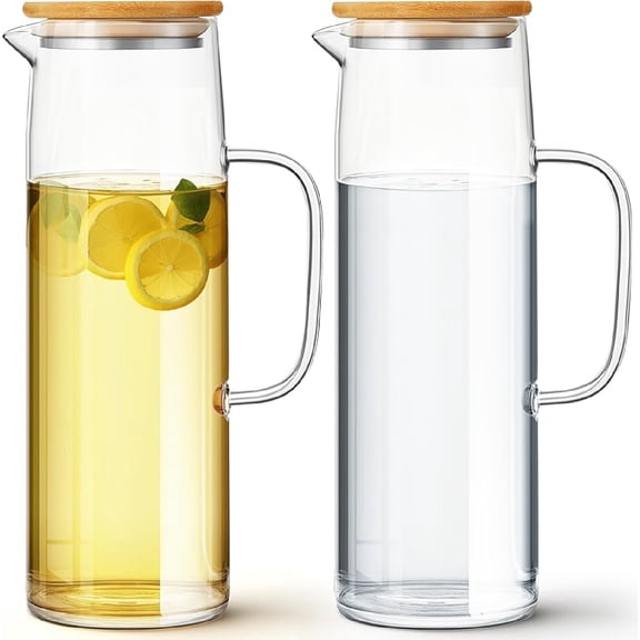 3.6L Refrigerator Drink Dispenser with Faucet, Large Cold Water Jug for ...