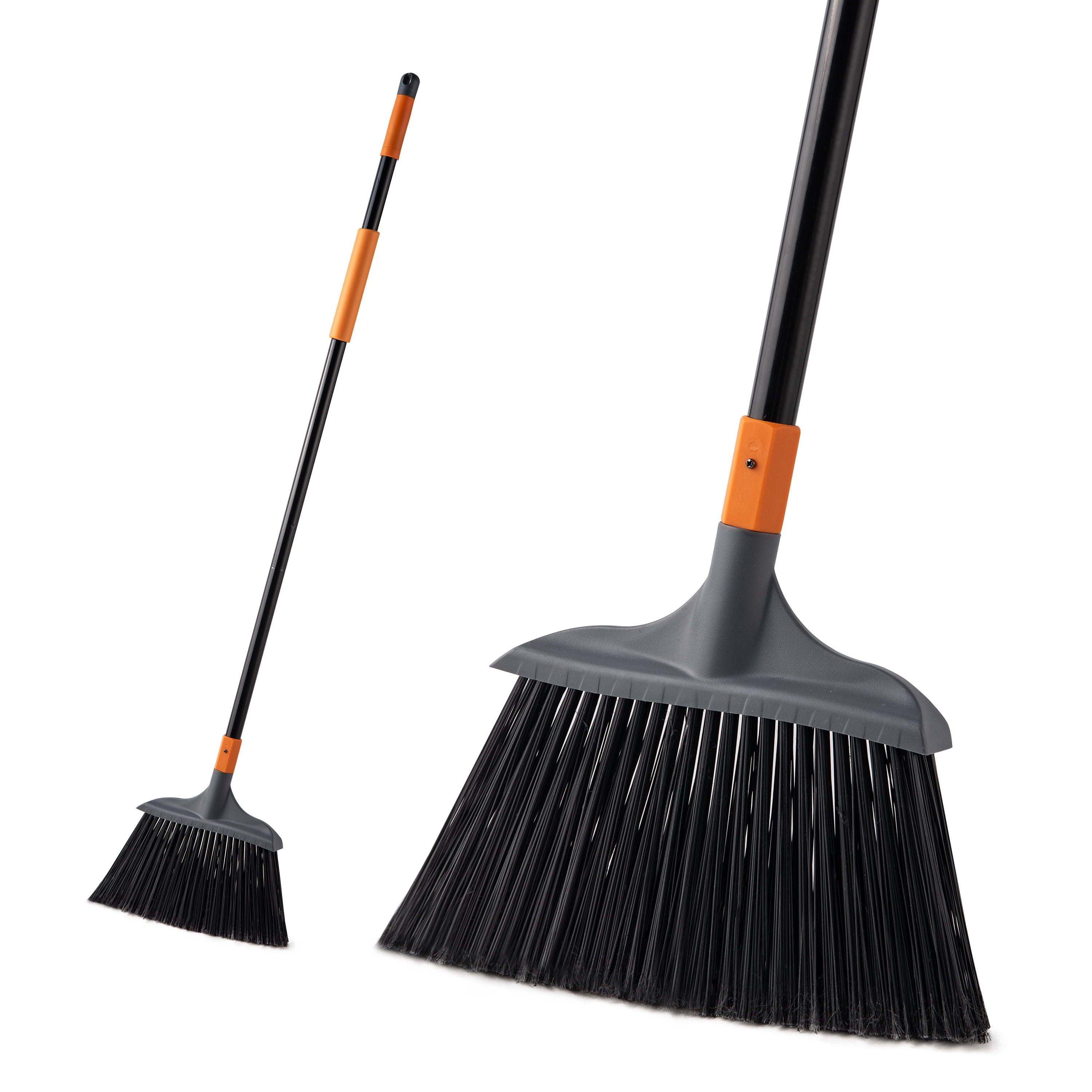 CLEANHOME Firm Indoor Soft Broom, Heavy-Duty for Commercial, Home ...