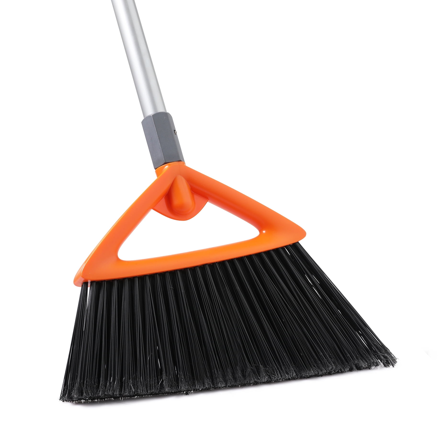 CLEANHOME Heavy-Duty Broom with Long Handle Stiff Bristle for Courtyard ...