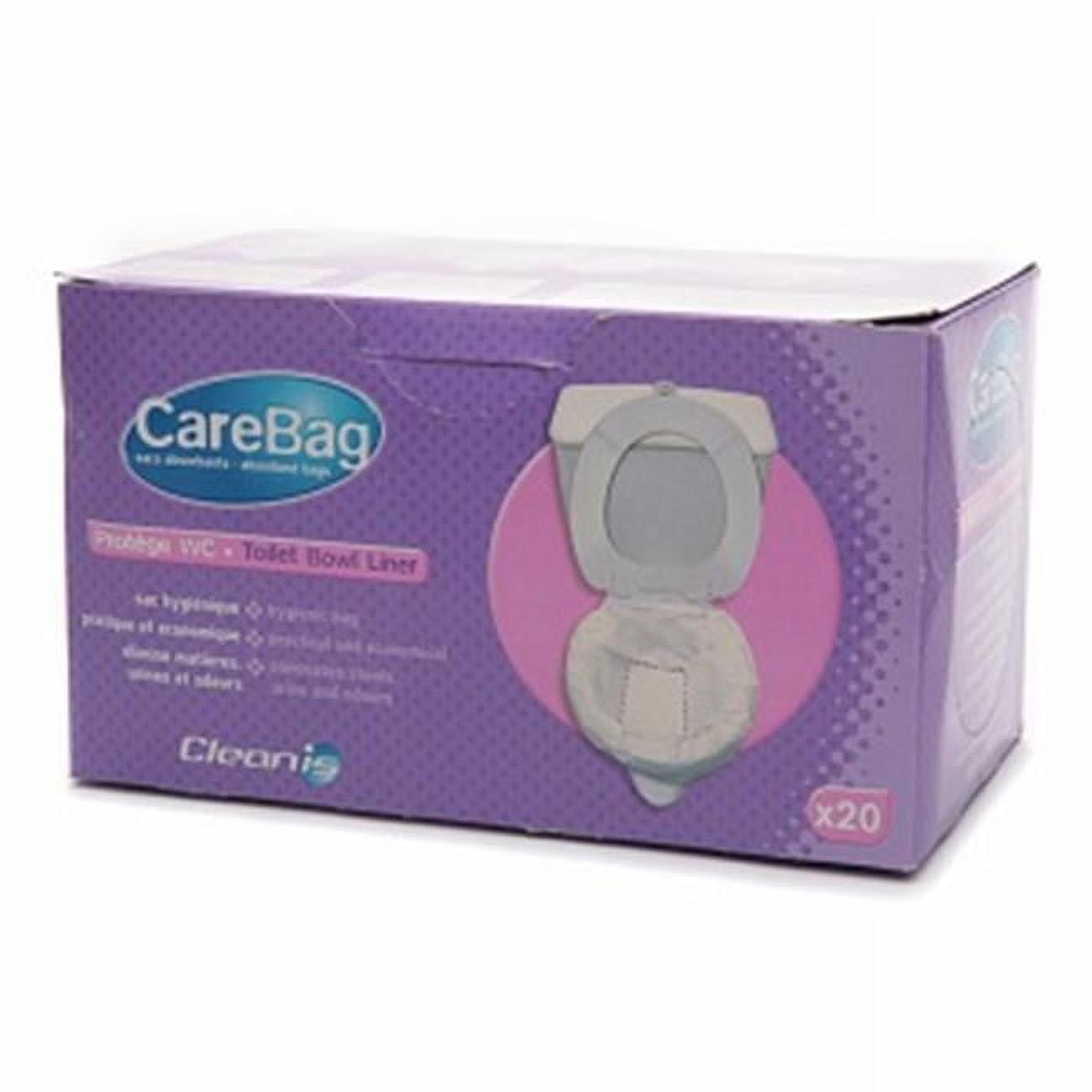 CLEANIS Carebag Super Absorbent Toilet Bowl Liner for Dry Toilets and ...