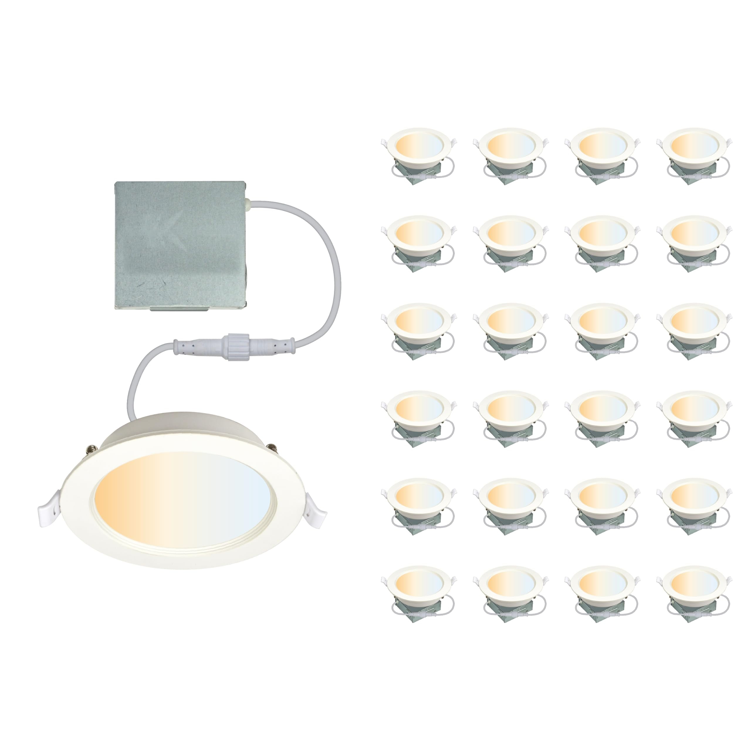 CLEANLIFE Canless Recessed Lighting 4 Inch - TRIAC Dimmable LED Ceiling ...