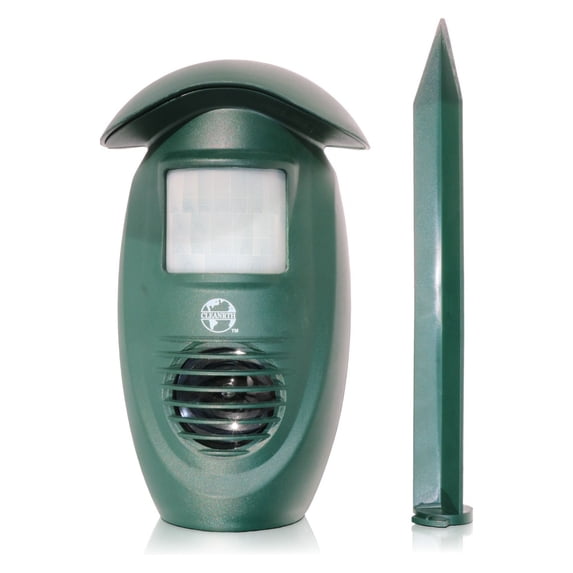 Cleanrth TSAR550 Ultrasonic Animal Repeller, Triple Scan Motion Sensor ...