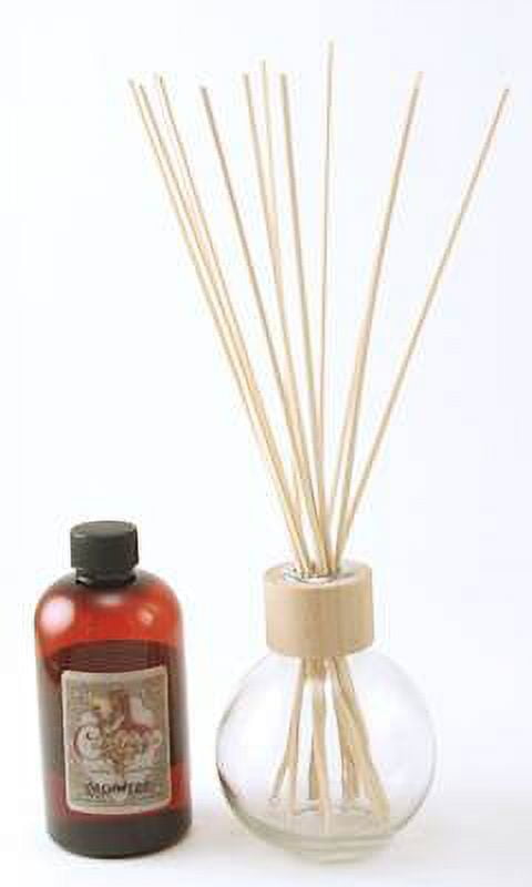 CLEAR 8.5 Ounce Ball Reed Diffuser - Courtneys Candles - CINNAMON ...