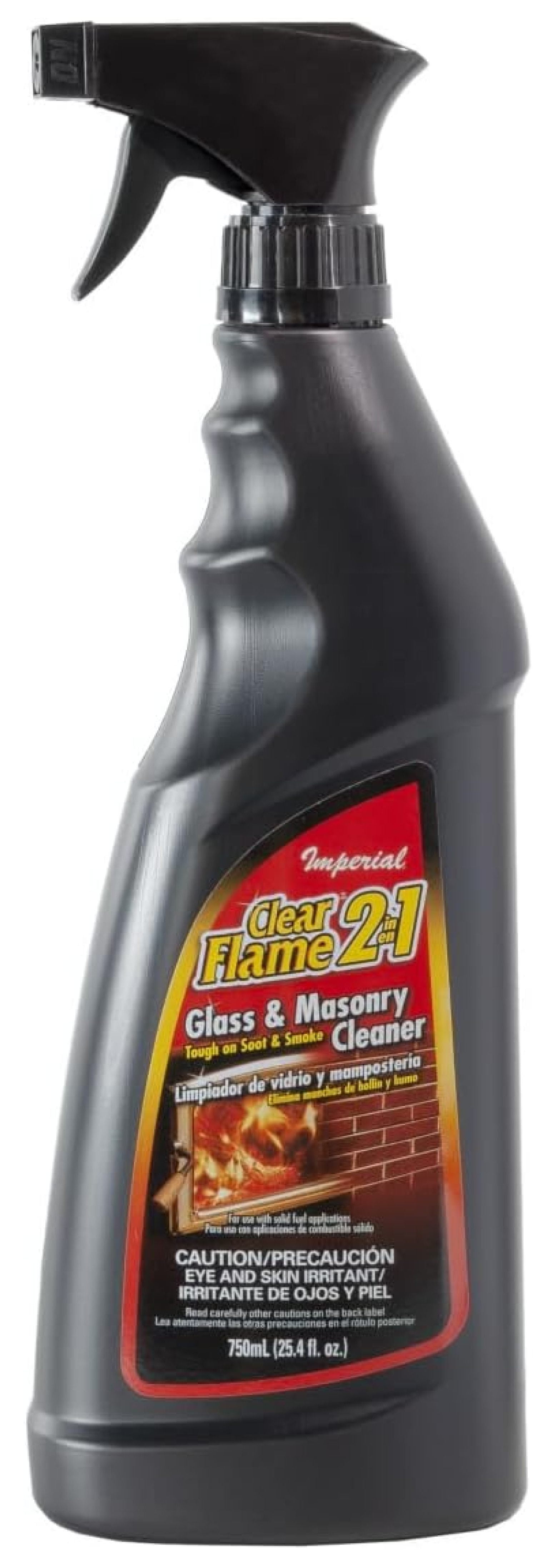 CLEAR FLAME 2 in 1 Fireplace & Stove Cleaner & Deodorizer, 25.4 oz ...