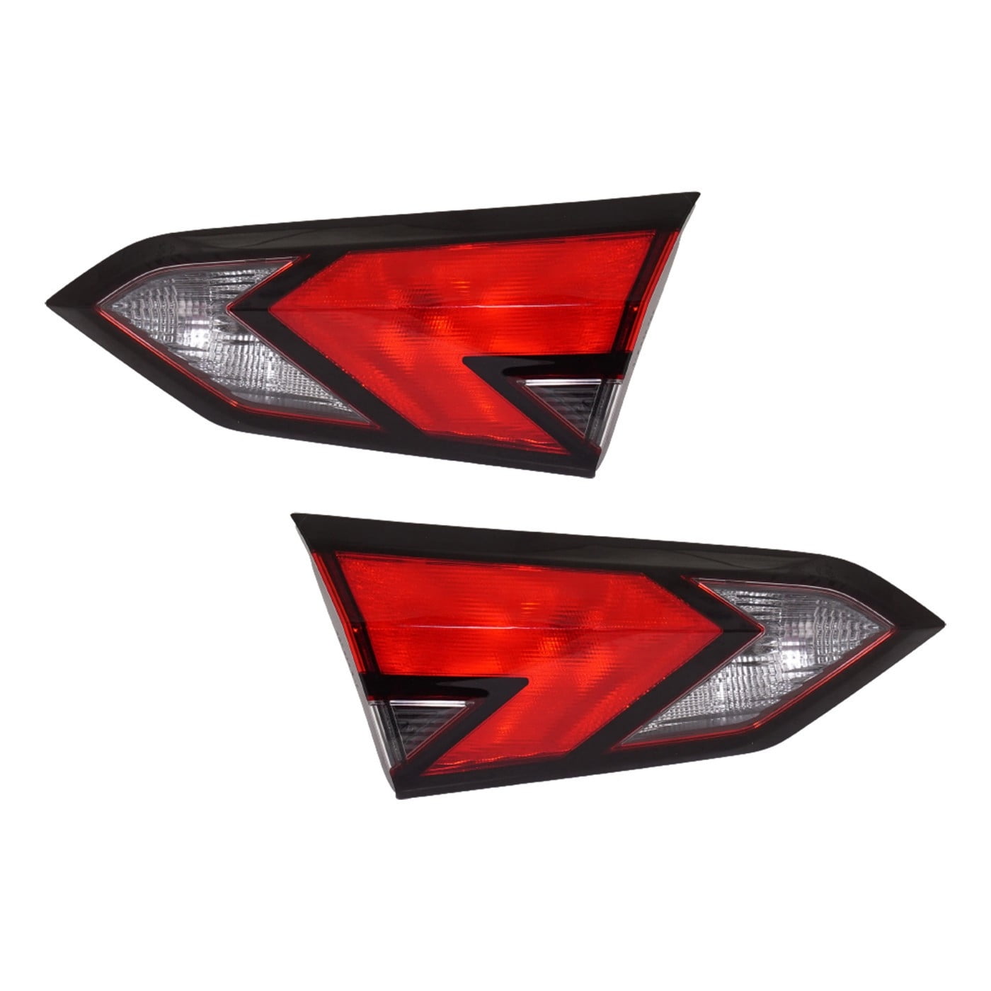 CLEAR/RED Left & Right Tail Light Set for 2020-2021 for Nissan for ...