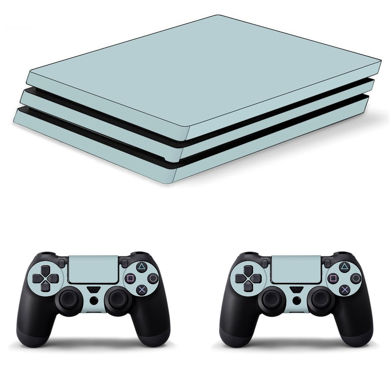 CLEAR SKIES BLUE PS4/PS4 Pro/PS4 Slim Skin Sticker For Console And ...