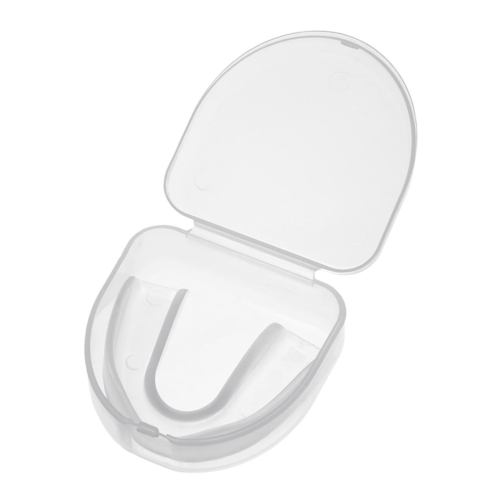 CLEAR Shield Teeth Protector Mouth Guard Piece Football Boxing ...