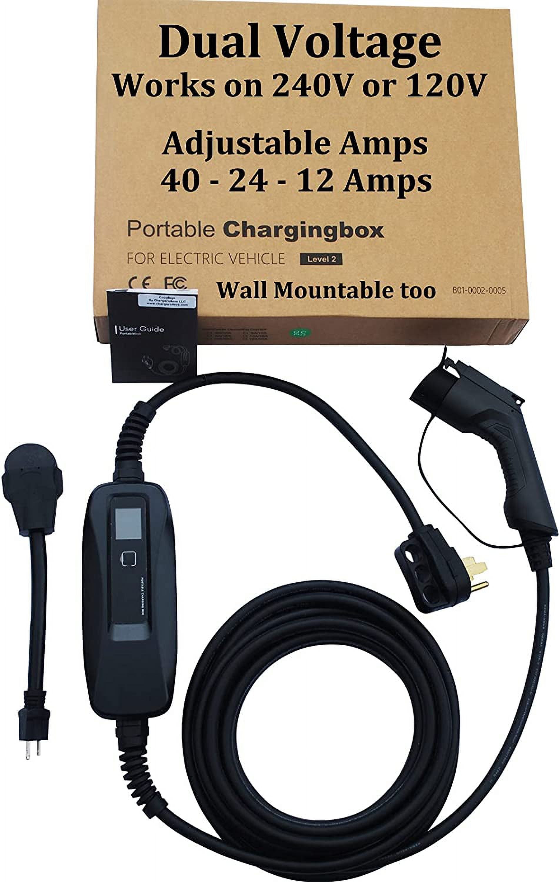 CLEARANCE Couplago ,40 AMP (9.6 KW)-Dual Voltage-240V/120V, EV Charging ...