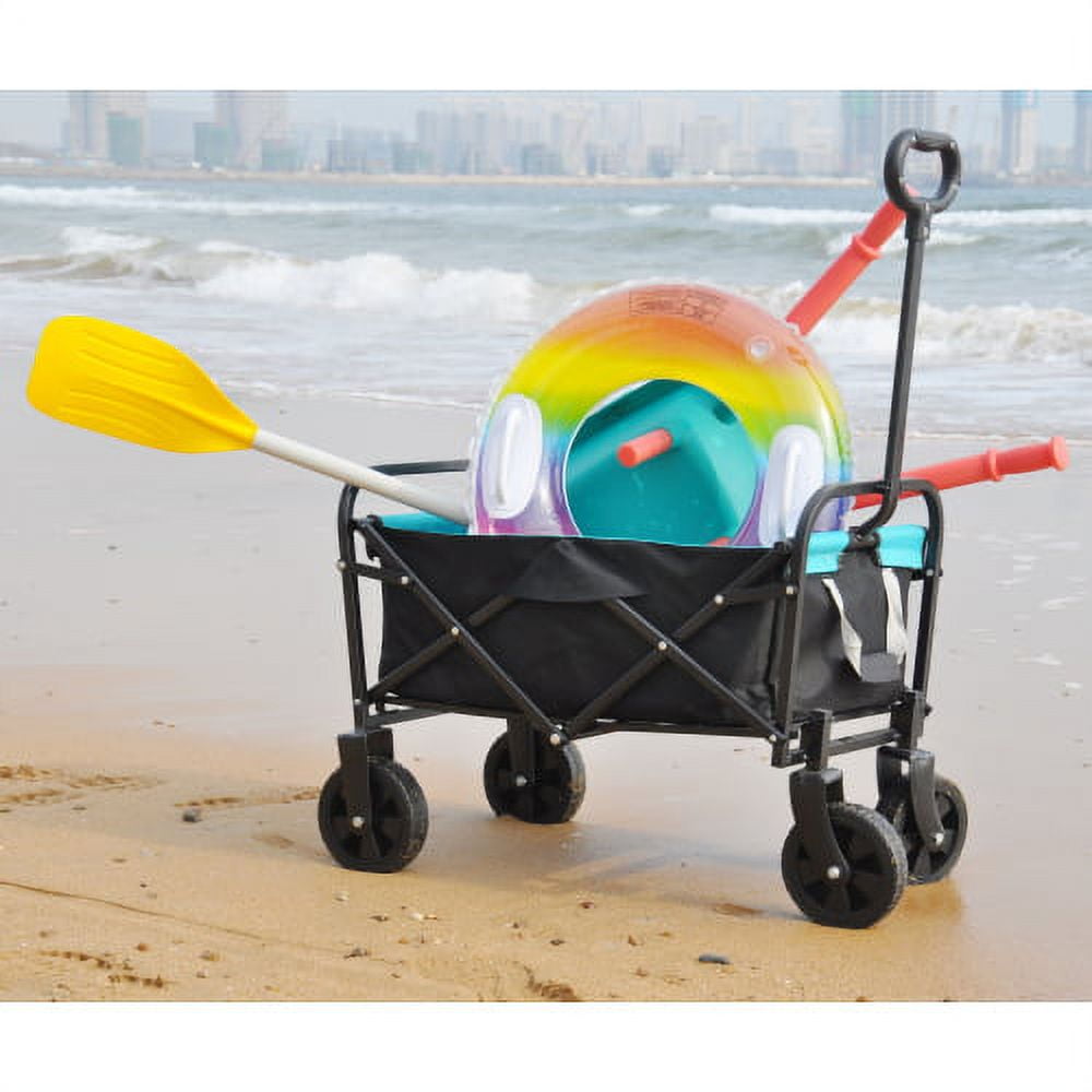 CLEARANCE! IM Beauty Heavy-Duty Collapsible Beach Wagon Cart for ...
