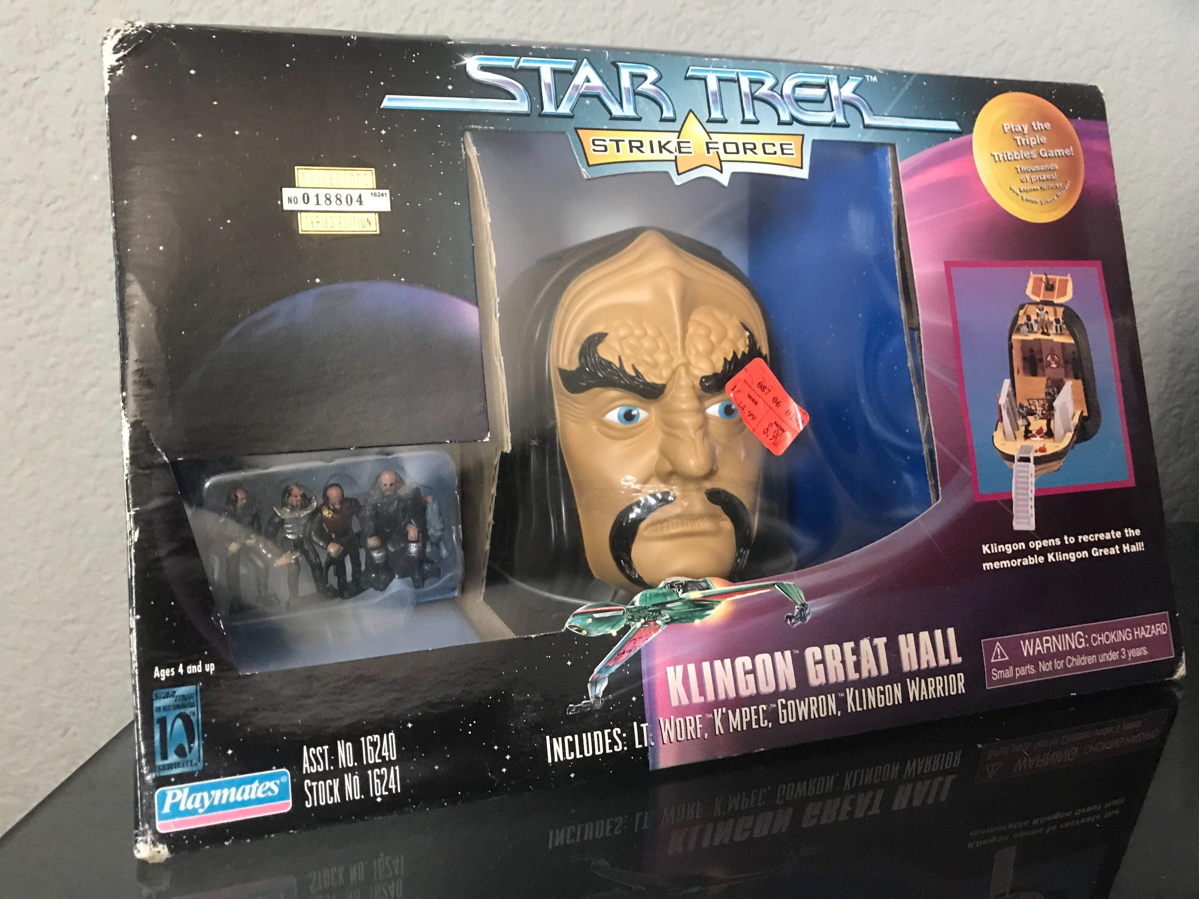 CLEARANCE Star Trek Strike Force Klingon Great Hall - Walmart.com