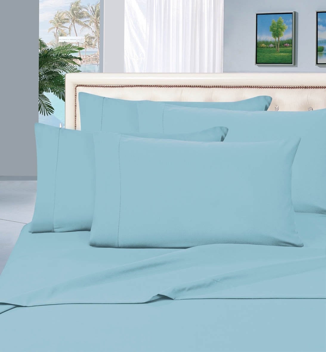 Super Soft 1500 Series Sheet set 5 pc Sheet set, Deep Pocket Up to 16 ...