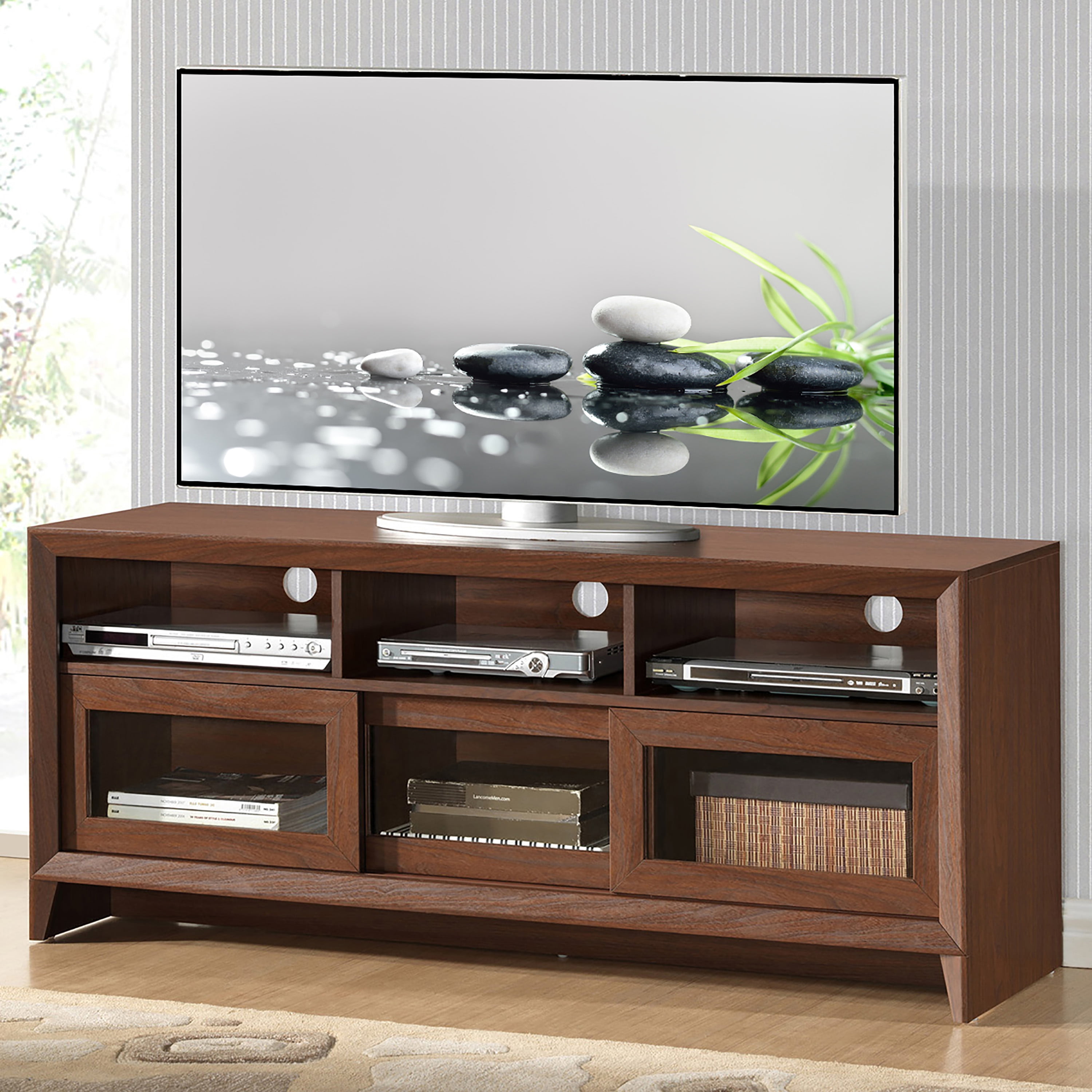 CLEARANCE! Techni Mobili Modern TV Stand with Storage for TVs Up To 60 ...