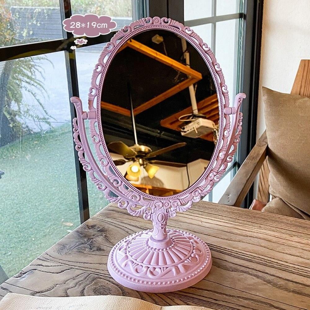 [CLEARANCE sales]European Retro Wind Double-sided Makeup Mirror Cute ...