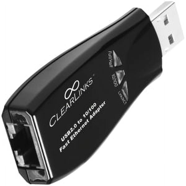 CLEARLINKS USB 2.0 TO ETHERNET ADAPTER 10/100 MBS - Walmart.com