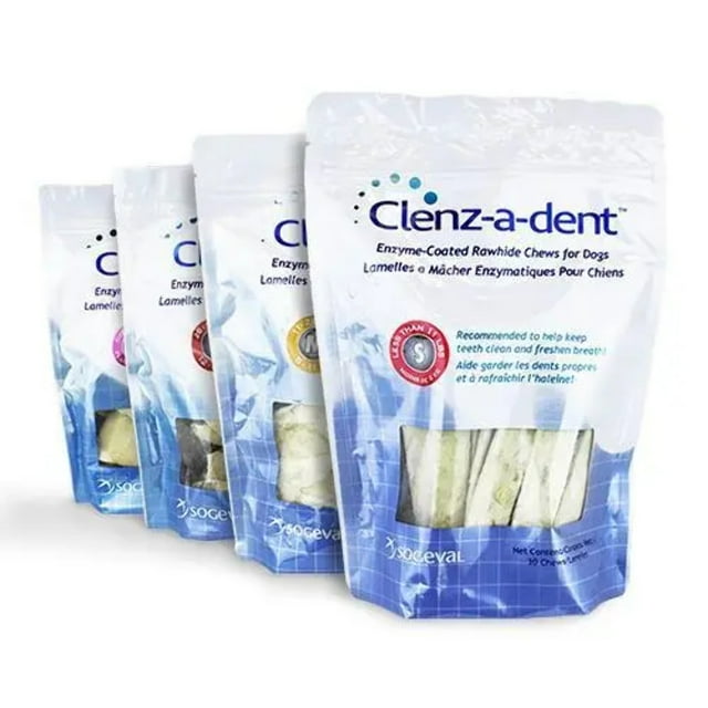 CLENZADENT Rawhide Chews Extra Large 15ct - Walmart.com