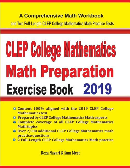 CLEP College Mathematics Math Preparation Exercise Book: A ...