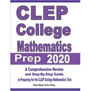 Prepare for the CLEP College Algebra Test in 7 Days: A Quick Study ...