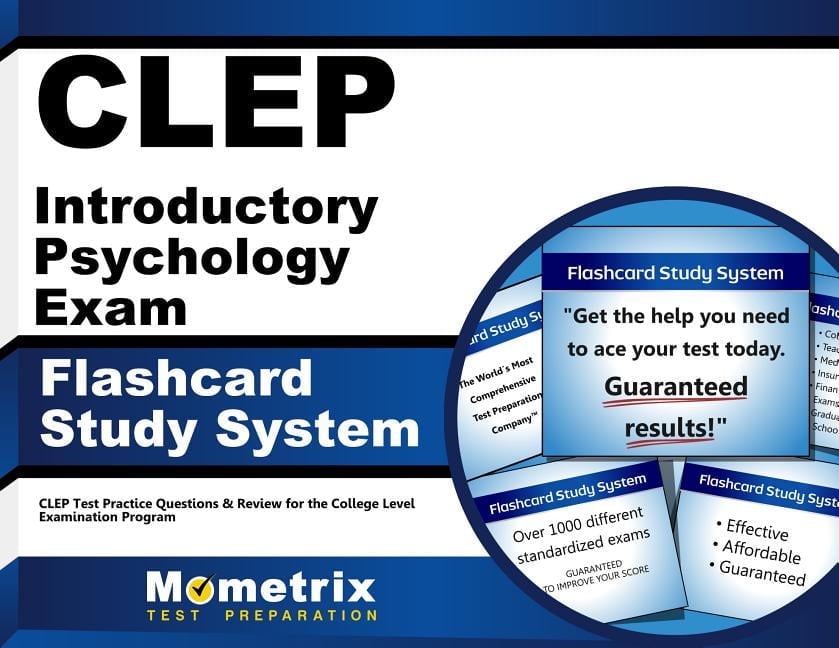 CLEP Introductory Psychology Exam Flashcard Study System : CLEP Test ...