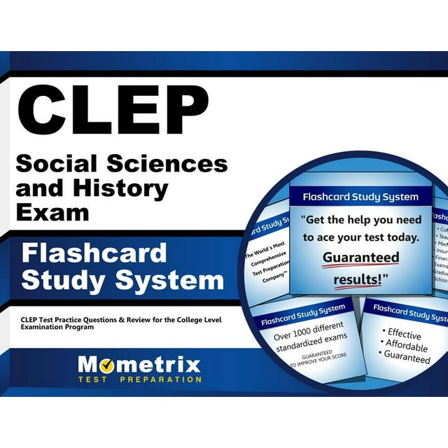 CLEP Social Sciences and History Exam Flashcard Study System : CLEP ...