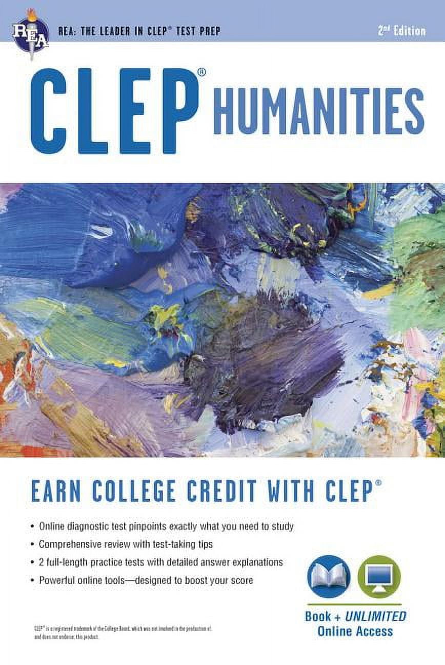 CLEP Test Preparation: CLEP® Humanities Book + Online (Edition 2 ...