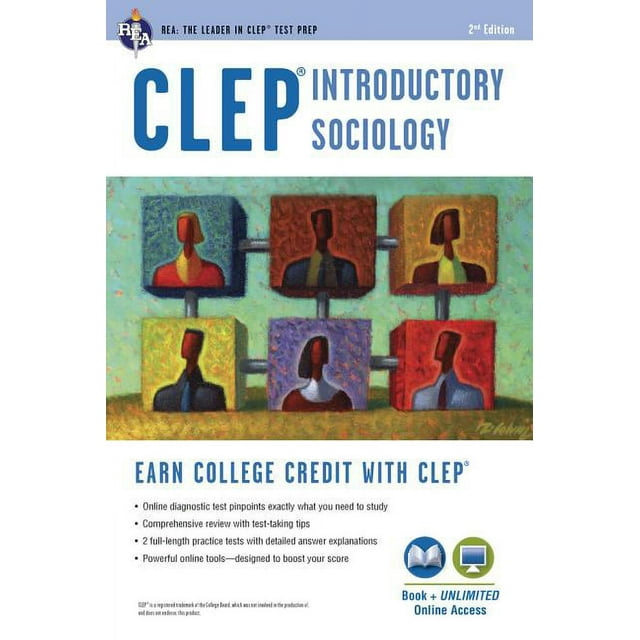 CLEP Test Preparation: CLEP® Introductory Sociology Book + Online ...
