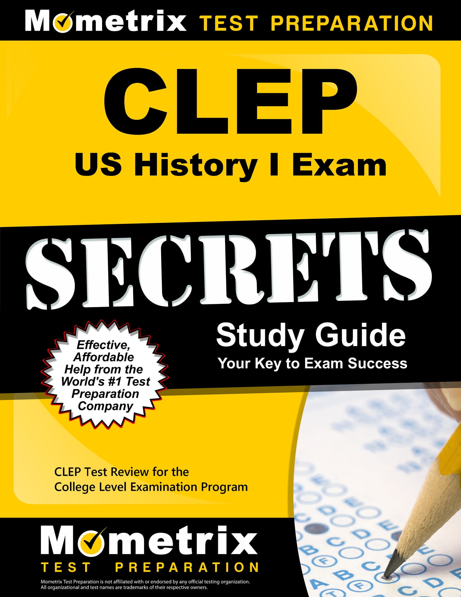 CLEP Us History I Exam Secrets Study Guide : CLEP Test Review for the ...