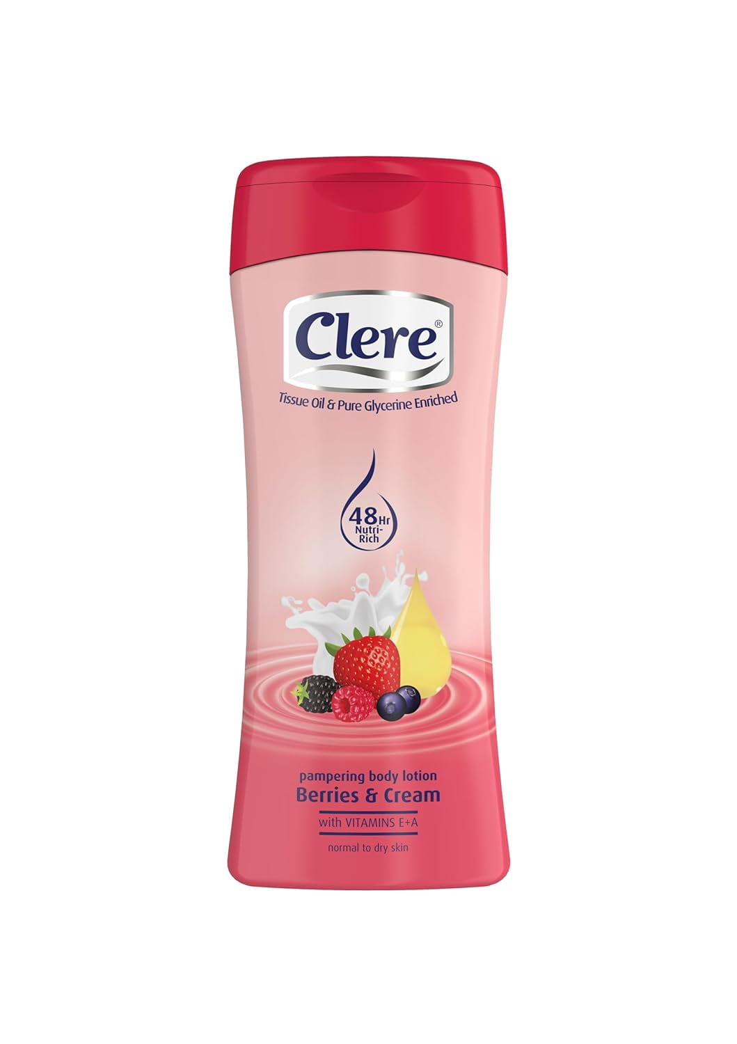 CLERE HAND & BODY LOTION BERRIES & CREAM 400ML - Walmart.com