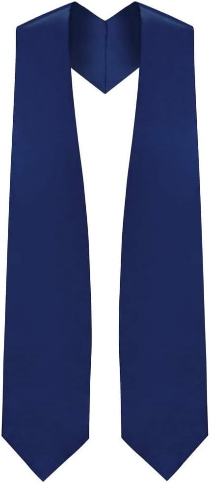 CLERKMANS Unisex Adult 62" Long Plain Graduation Stole Sash - Walmart.com