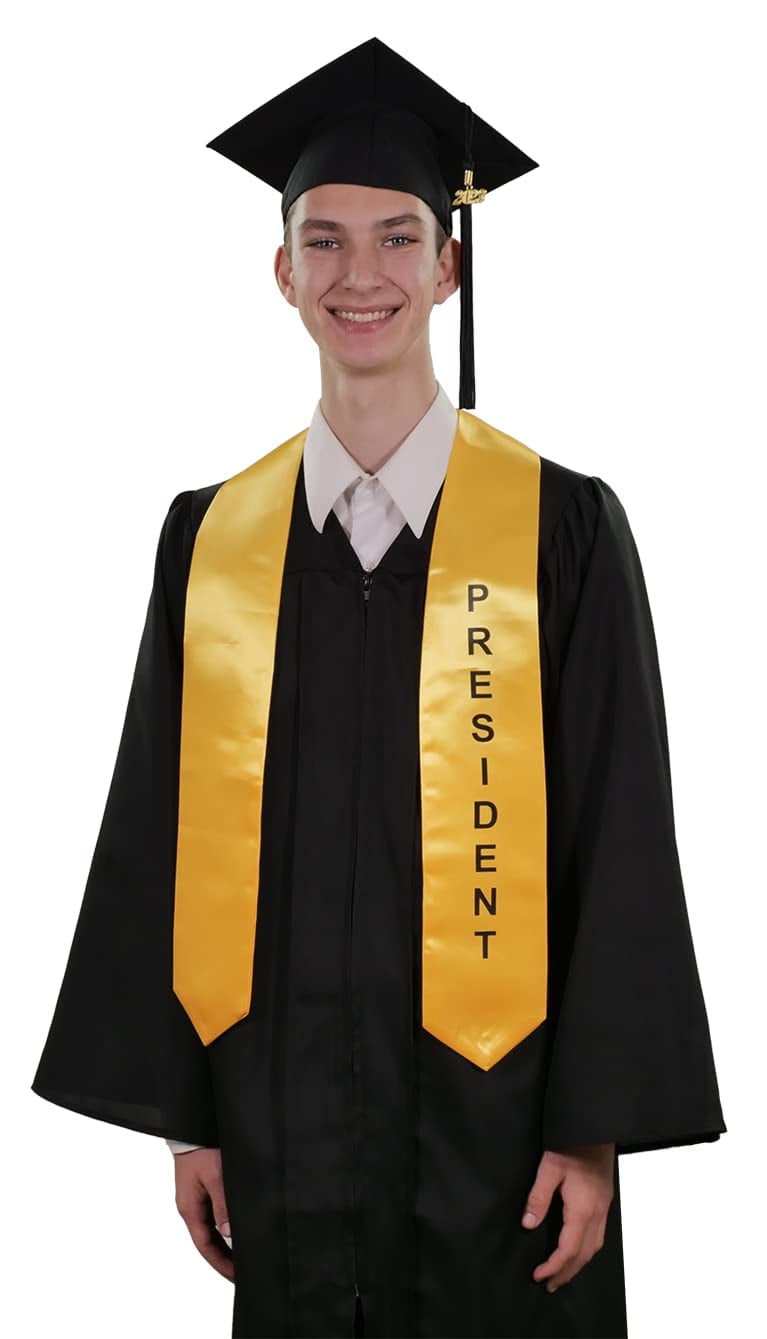 CLERKMANS Unisex Class Officer Graduation Stoles, Pointed Class ...