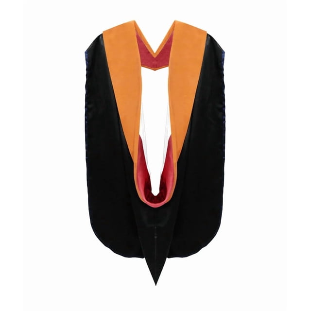 CLERKMANS Unisex Doctoral Graduation Hood – PhD Academic Regalia for ...