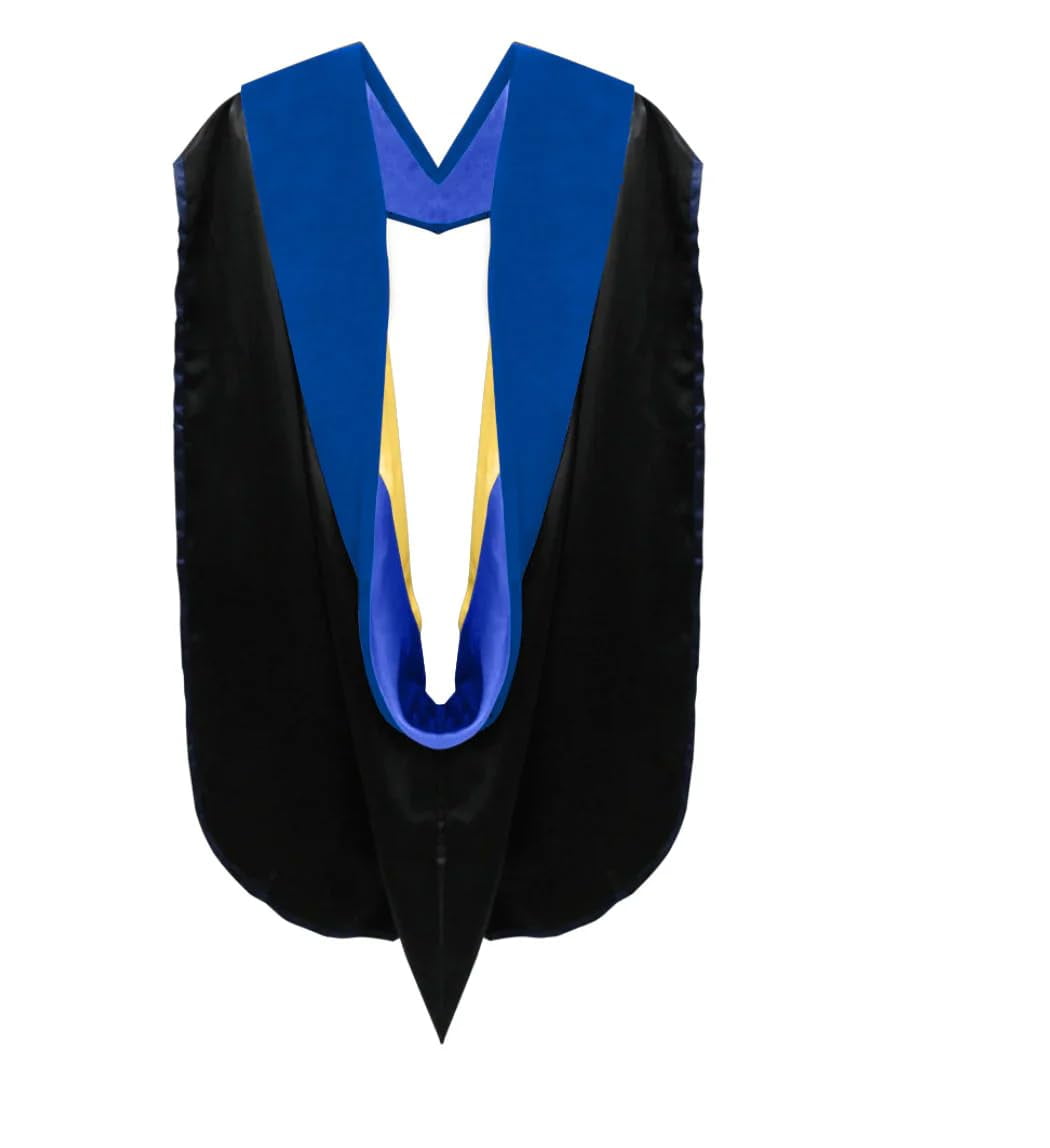 CLERKMANS Unisex Doctoral Graduation Hood for Doctorate Degree ...