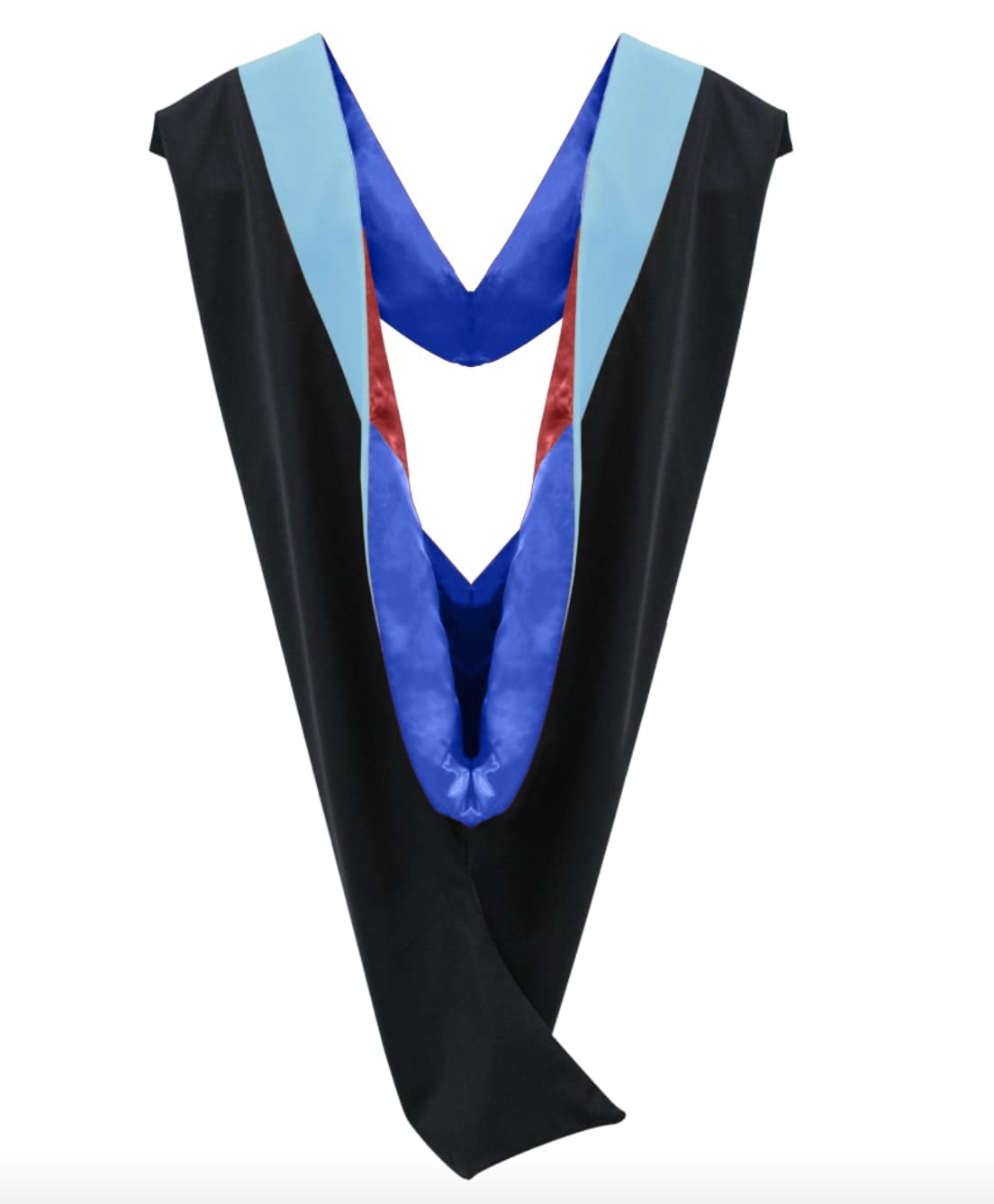 CLERKMANS Unisex Graduation Hood for Bachelors & Masters Degree ...