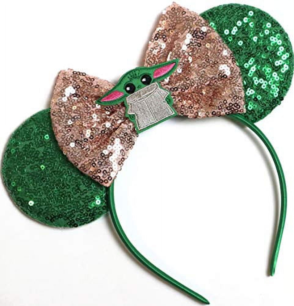 CLGIFT Baby Yoda Grogu Headband, Star Wars Mandalorian Minnie Ears ...