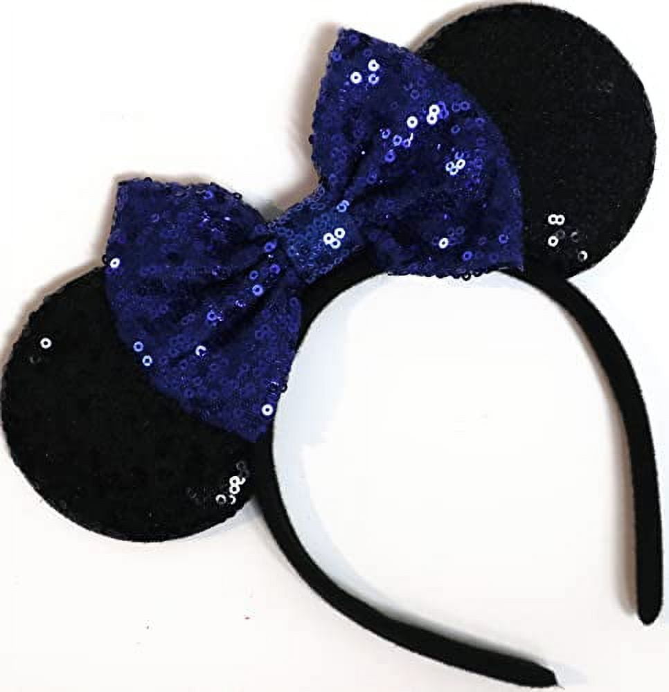 CLGIFT CL Gift Blue Mickey Ears, Rainbow Minnie Mouse Ears, Sparkly ...