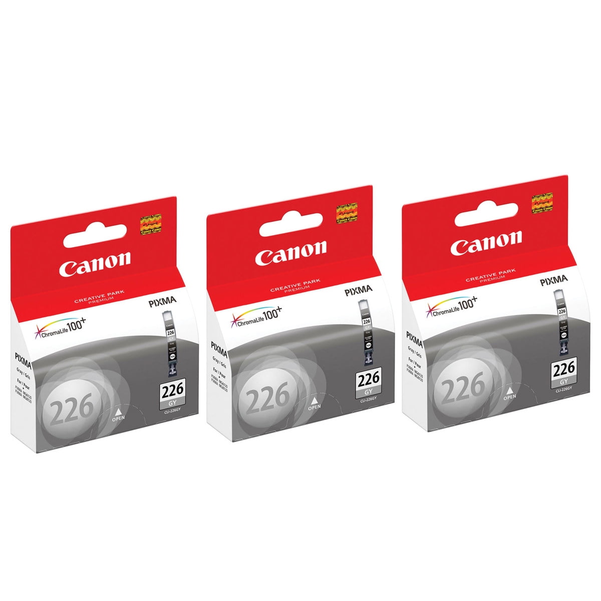 Canon CLI-226 Gray Ink Tank for Inkjet Printers for MG6120, MG6220 ...