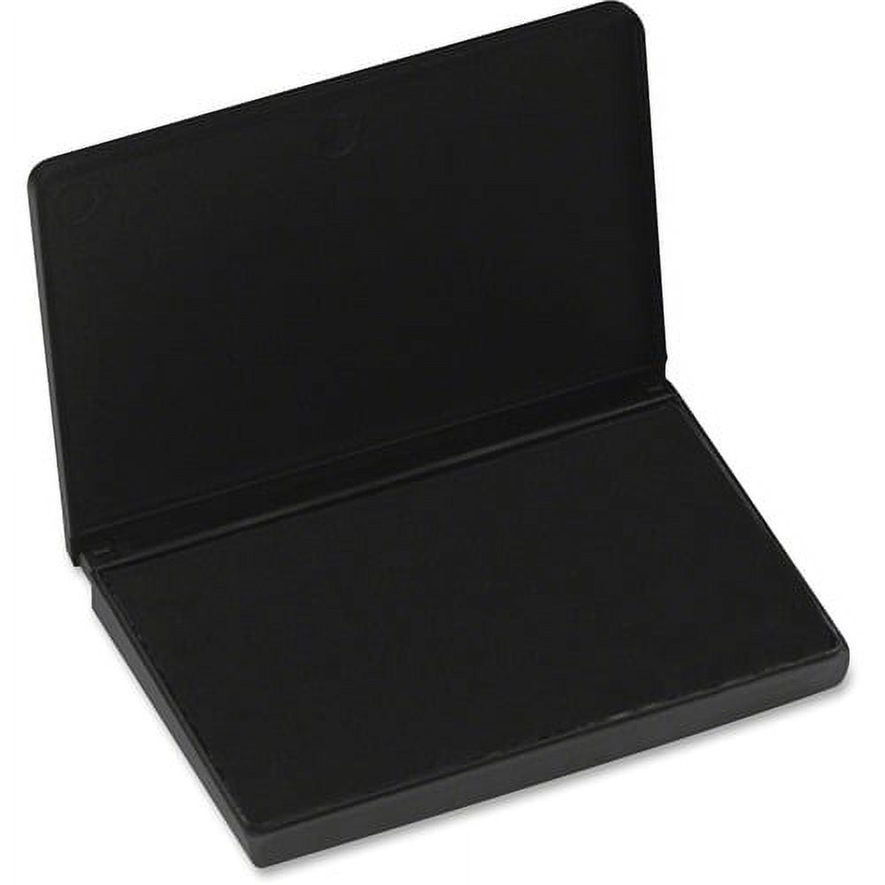 CLI Stamp Pad - 1 Each - 2.8" Width x 4.3" Length - Felt Pad - Black ...